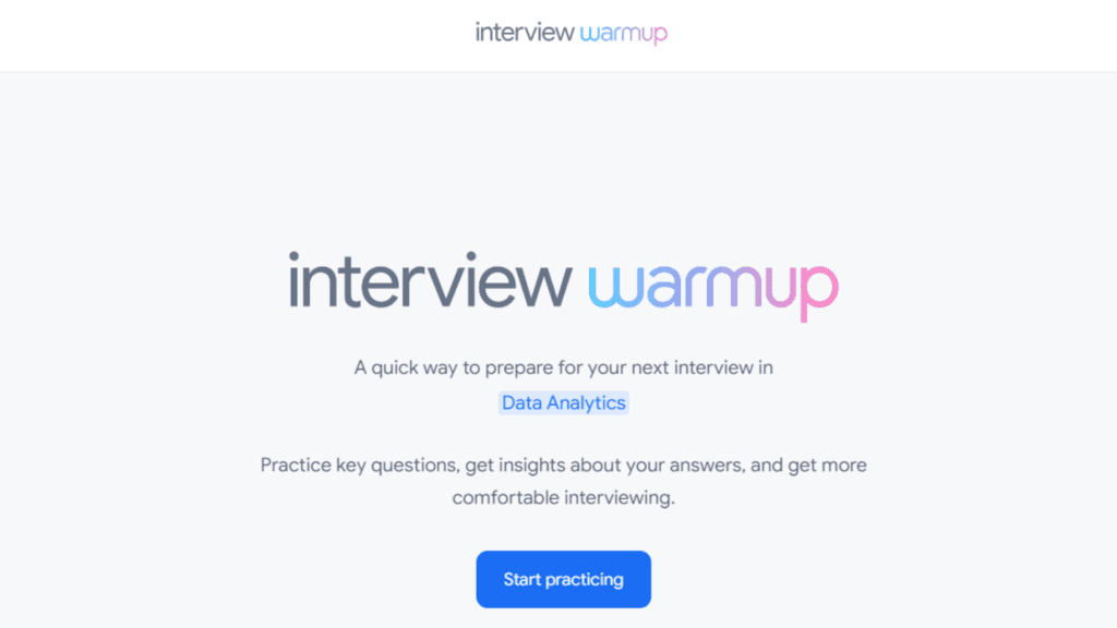 Google Interview Warmup - is this the future of job preparation? - Mase Consulting